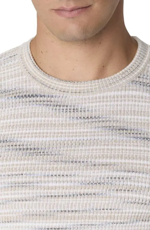Missoni Ribbed Crew-neck Space-dye Cotton Pullover