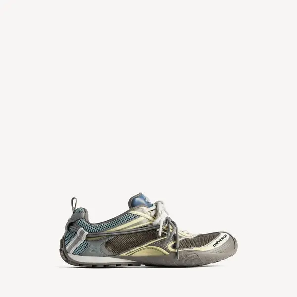 Balenciaga Radar Gradient Lines Sneaker - Brown
