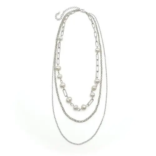 ALEGRIA ACCESSORIES Coquett Necklace - Silver