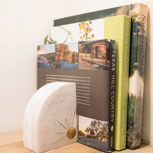 MATR BOOMIE Indukala Sun And Moon Marble Bookends