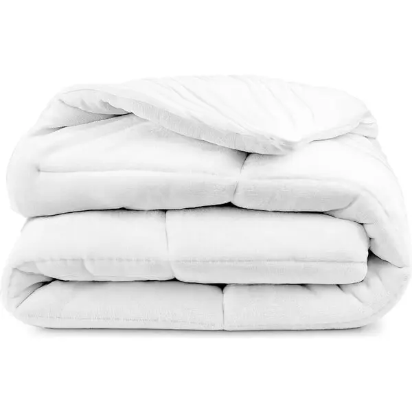 BARE HOME Pillow-top Reversible Mattress Pad - White