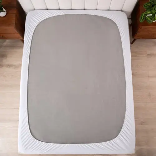 BARE HOME Pillow-top Reversible Mattress Pad