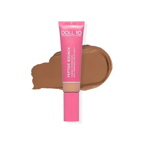 DOLL 10 BEAUTY Peptide Bounce Flexible Foundation With Marshmallow - Deep