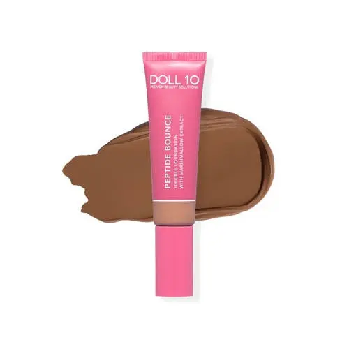DOLL 10 BEAUTY Peptide Bounce Flexible Foundation With Marshmallow - Deep/rich