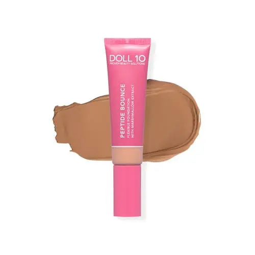 DOLL 10 BEAUTY Peptide Bounce Flexible Foundation With Marshmallow - Tan/deep