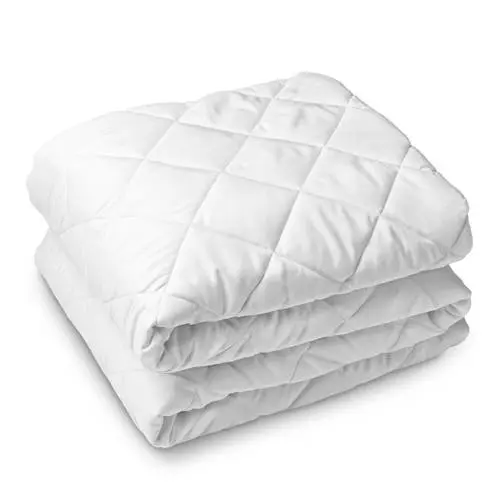 BARE HOME Quilted Waterproof Mattress Protector - White