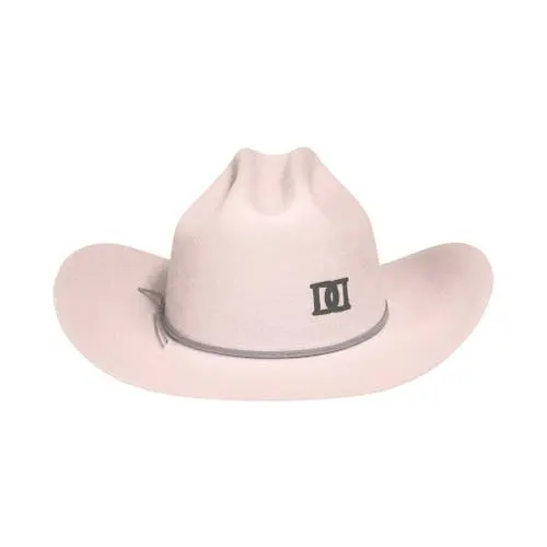 DESERI Western Hat In Australian Wool - Blush
