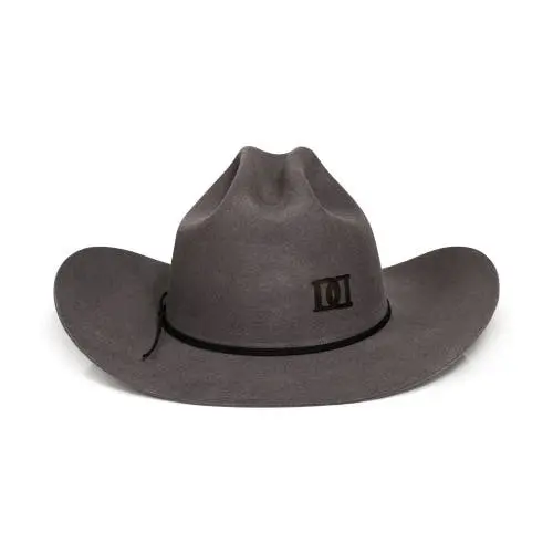 DESERI Western Hat In Australian Wool - Charcoal