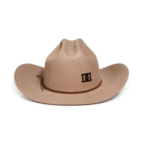 DESERI Western Hat In Australian Wool - Tan