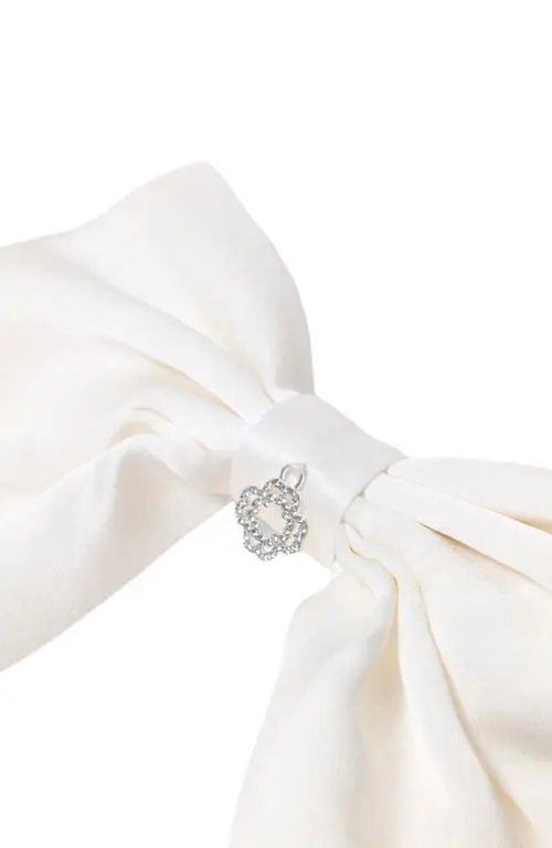 Maje Satin Bow Barrette