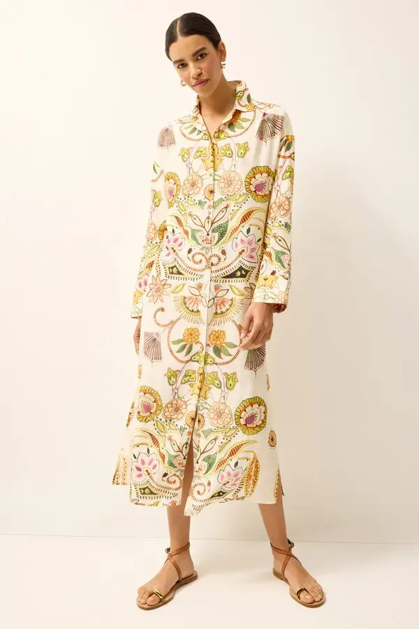 MARIE OLIVER Marnie Shirt Dress - Haven