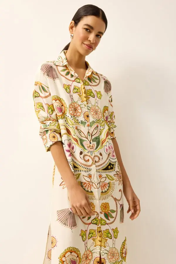 MARIE OLIVER Marnie Shirt Dress - Haven