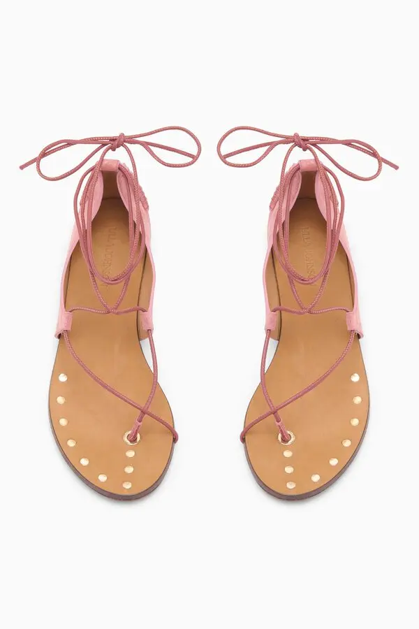 Ulla Johnson Aves Kitten Heel Sandal - Fig