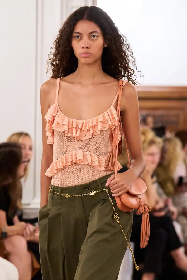 Ulla Johnson Bania Knit Bodysuit - Peony