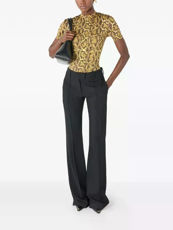 MARINE SERRE Python Print Crewneck Top