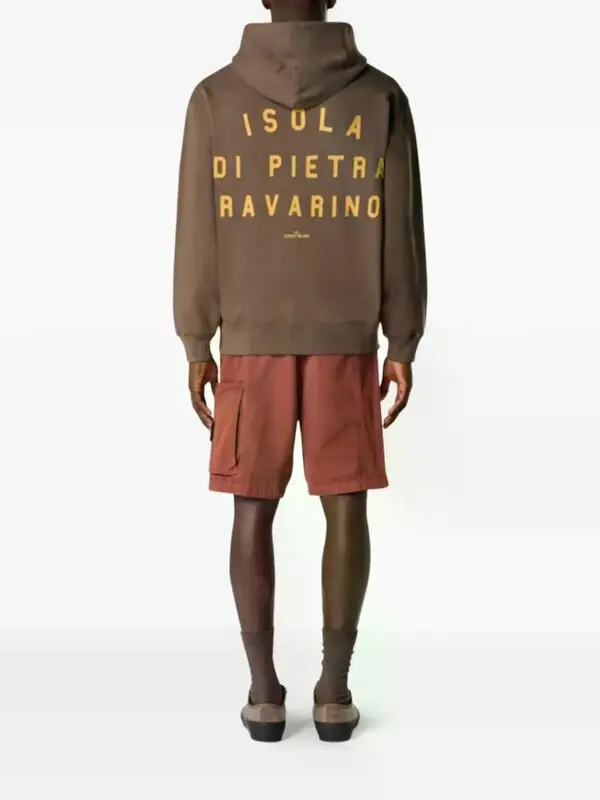 Stone Island Graphic-print Hoodie