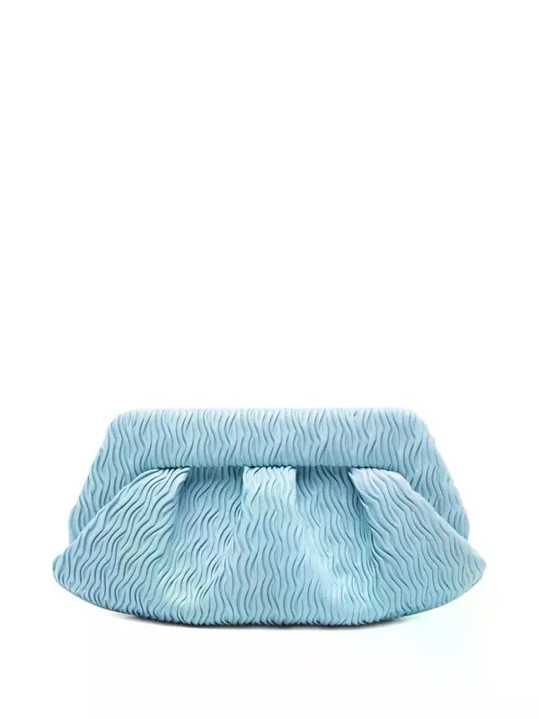 THEMOIRE Ruched Clutch - Blue