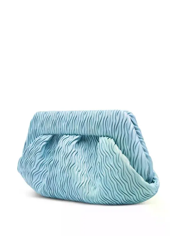 THEMOIRE Ruched Clutch - Blue