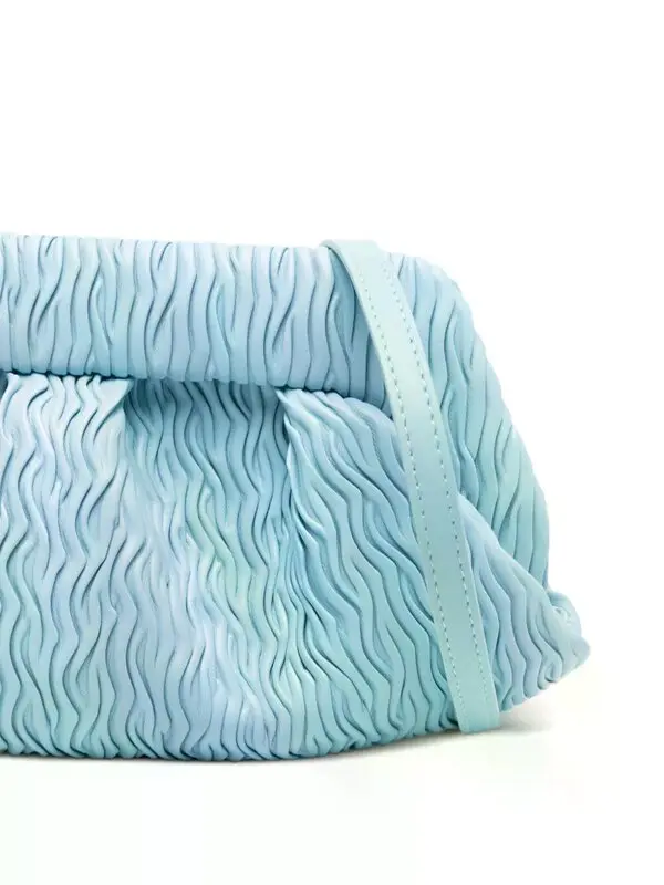 THEMOIRE Ruched Clutch - Blue