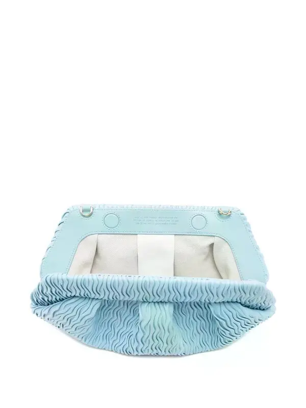 THEMOIRE Ruched Clutch - Blue