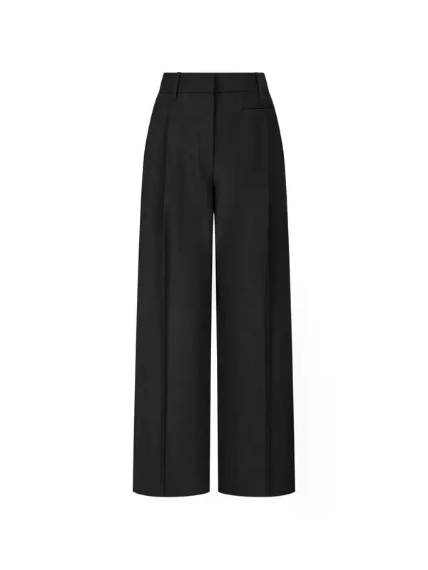 STUDIO TOMBOY Pintuck Trousers - Black