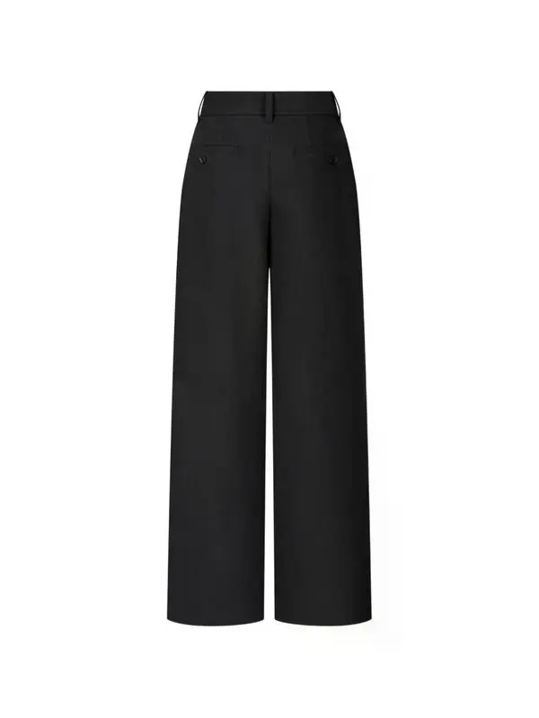 STUDIO TOMBOY Pintuck Trousers - Black