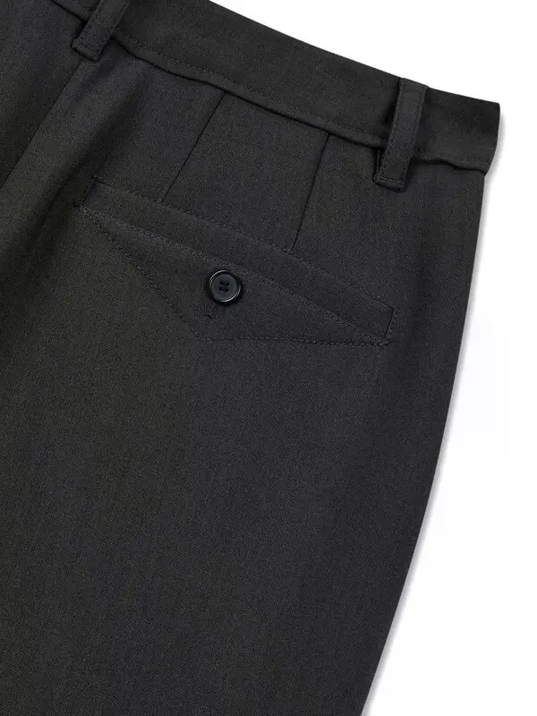 STUDIO TOMBOY Pintuck Trousers - Black