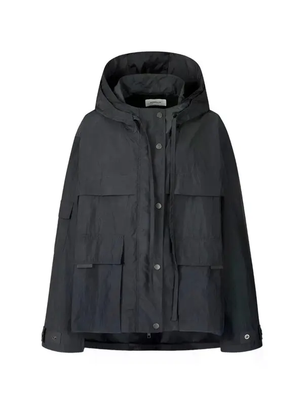 STUDIO TOMBOY Utility Design Hooded Jacket - Grey