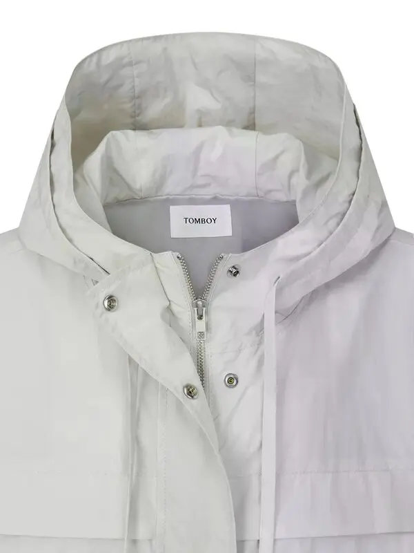 STUDIO TOMBOY Hooded Utility Jacket - Grey