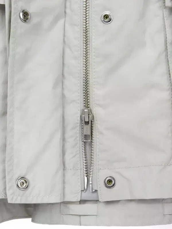STUDIO TOMBOY Hooded Utility Jacket - Grey