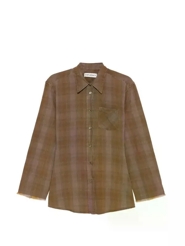 Our Legacy Daisy Checked Shirt