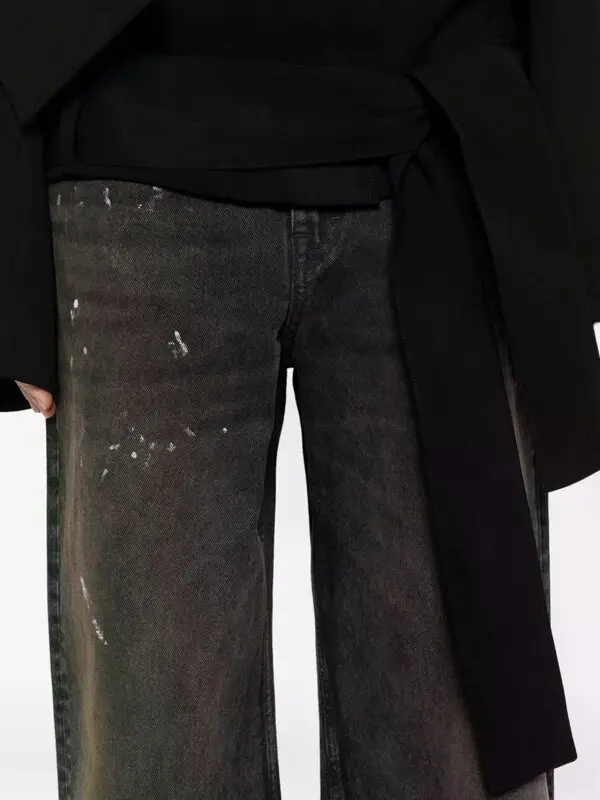 Our Legacy Full Cut Washed-effect Jeans