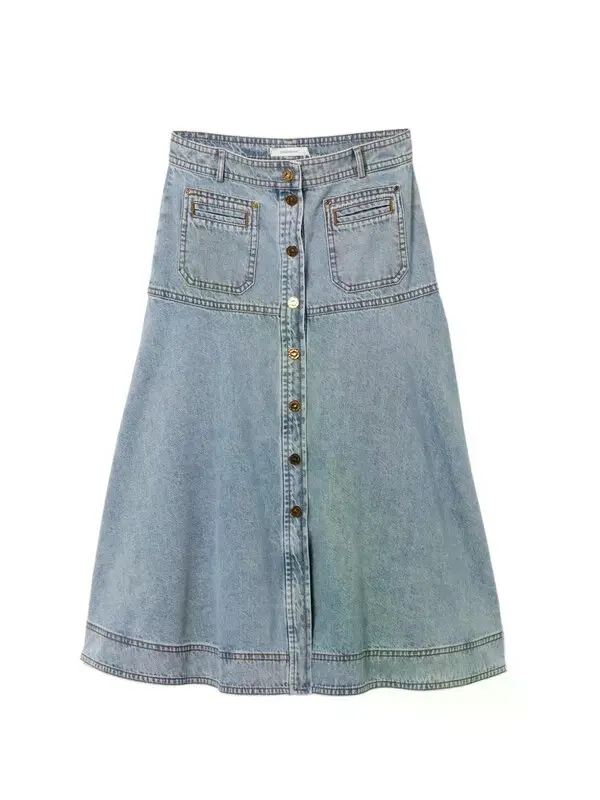 Zimmermann Buttoned Skirt