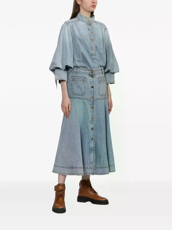 Zimmermann Buttoned Skirt