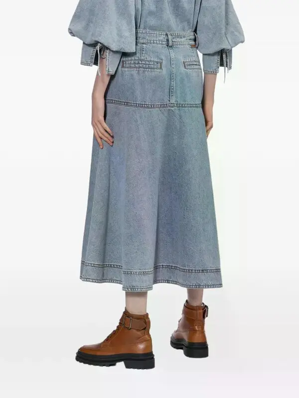 Zimmermann Buttoned Skirt