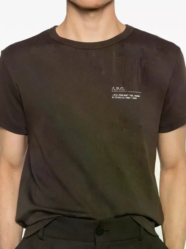 A.p.c. Logo-detail T-shirt