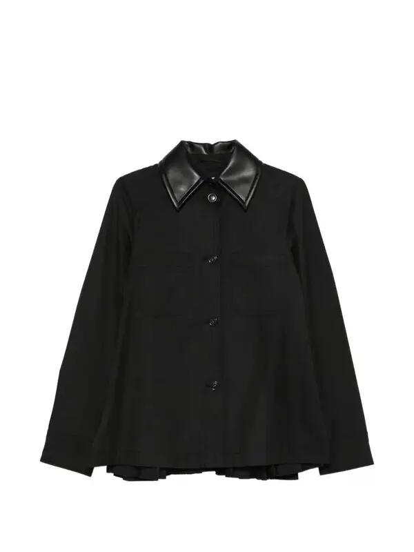 Sportmax Boxy Collar Jacket - Black