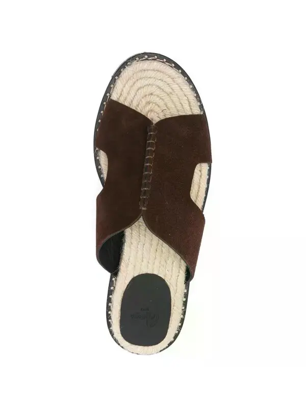 CastaÑer Piti Cut-out Sandals - Brown
