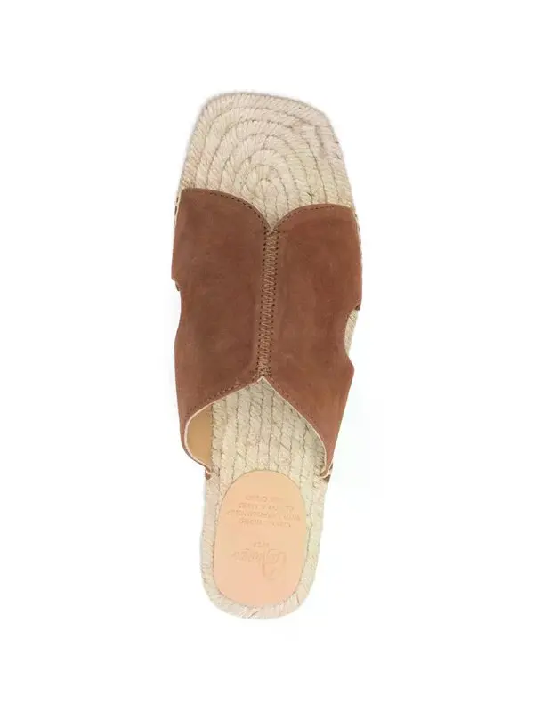 CastaÑer Priya Espadrille Sandals - Brown