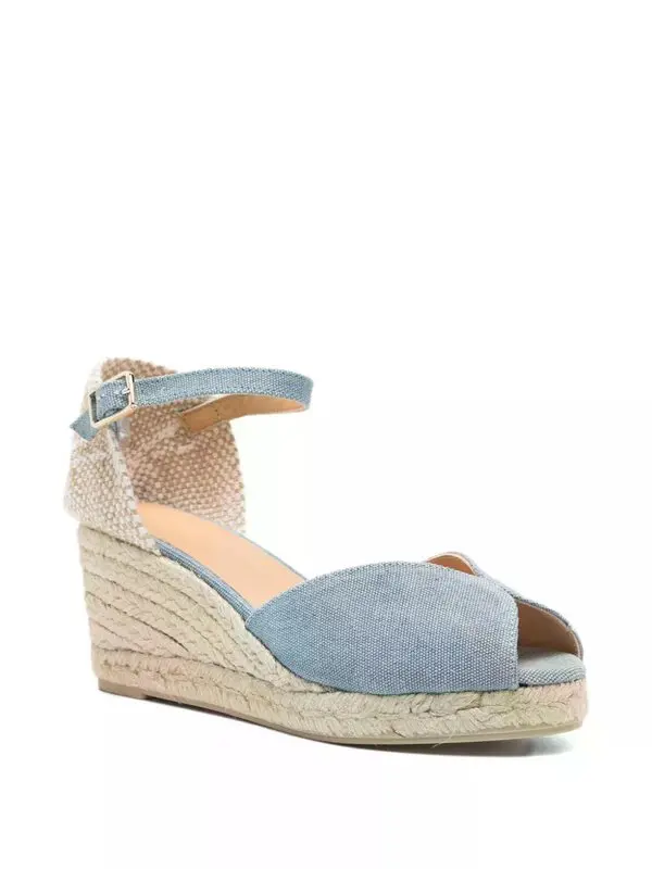CastaÑer Bianca Wedge Espadrille Sandals