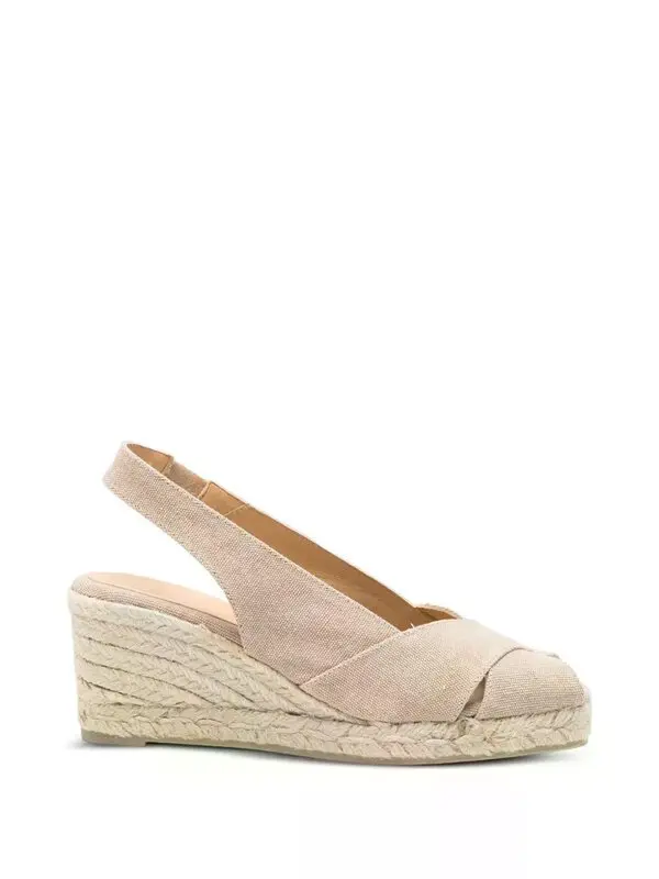 CastaÑer Diana Wedge Espadrilles - Neutrals