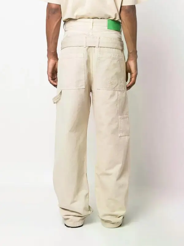 Off-White Wide-leg Trousers