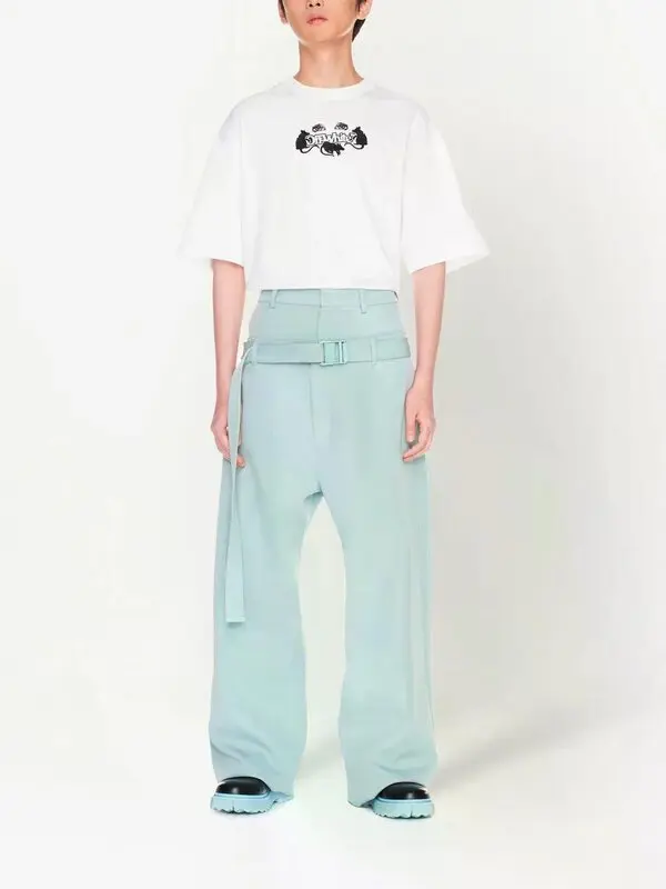 Off-White Double-waist Trousers