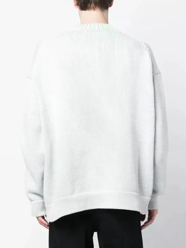Off-White Zip-compartment Crew-neck Sweatshirt