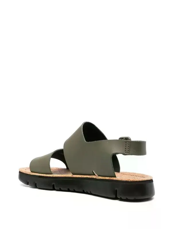 Camper Oruga Sling-back Sandals - Green