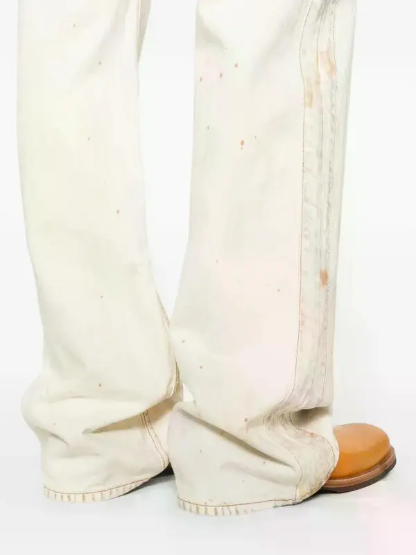 Rhude Distressed Straight Jeans