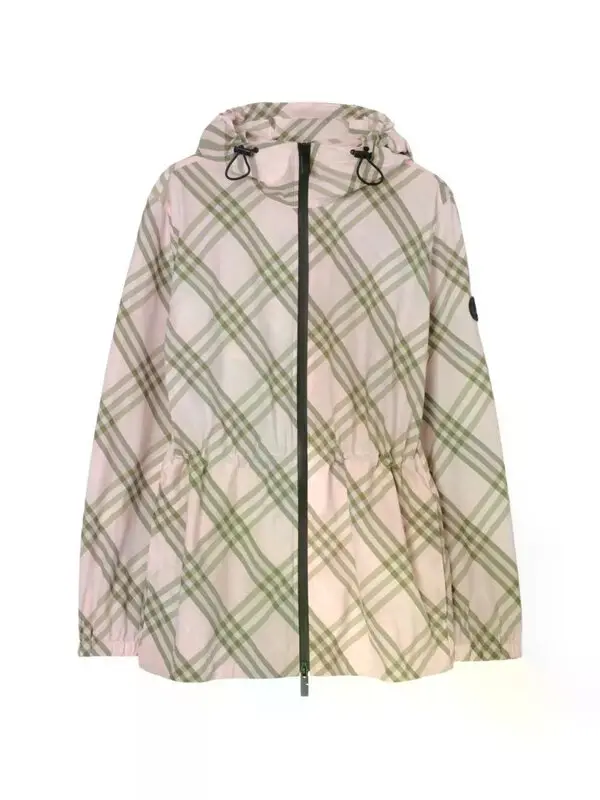 Burberry Check Hooded Jacket