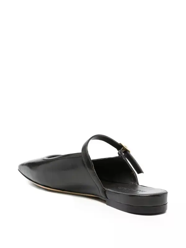 MARA BINI Buckle Strap Mules