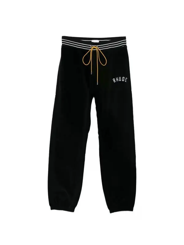 Rhude Logo Velour Track Pants