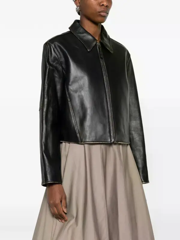 LOW CLASSIC Collared Zip Jacket
